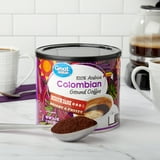 Great Value 100% Arabica Colombian Medium Dark Ground Coffee, 24.2 oz ...