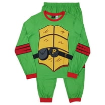 Teenage Mutant Ninja Turtles Adult Green Hooded Onesie Pajamas - Krang ...