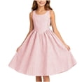 Babcutegg Striped Sleeveless Round Neck Casual Dress For Warm Weather ...