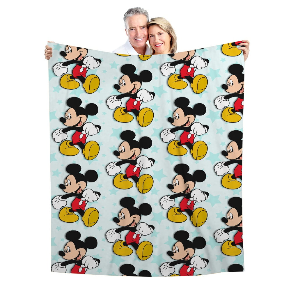 Mickey Mouse Throw Blanket Cool Blanket Couch Sofa Bed Camping Travel ...