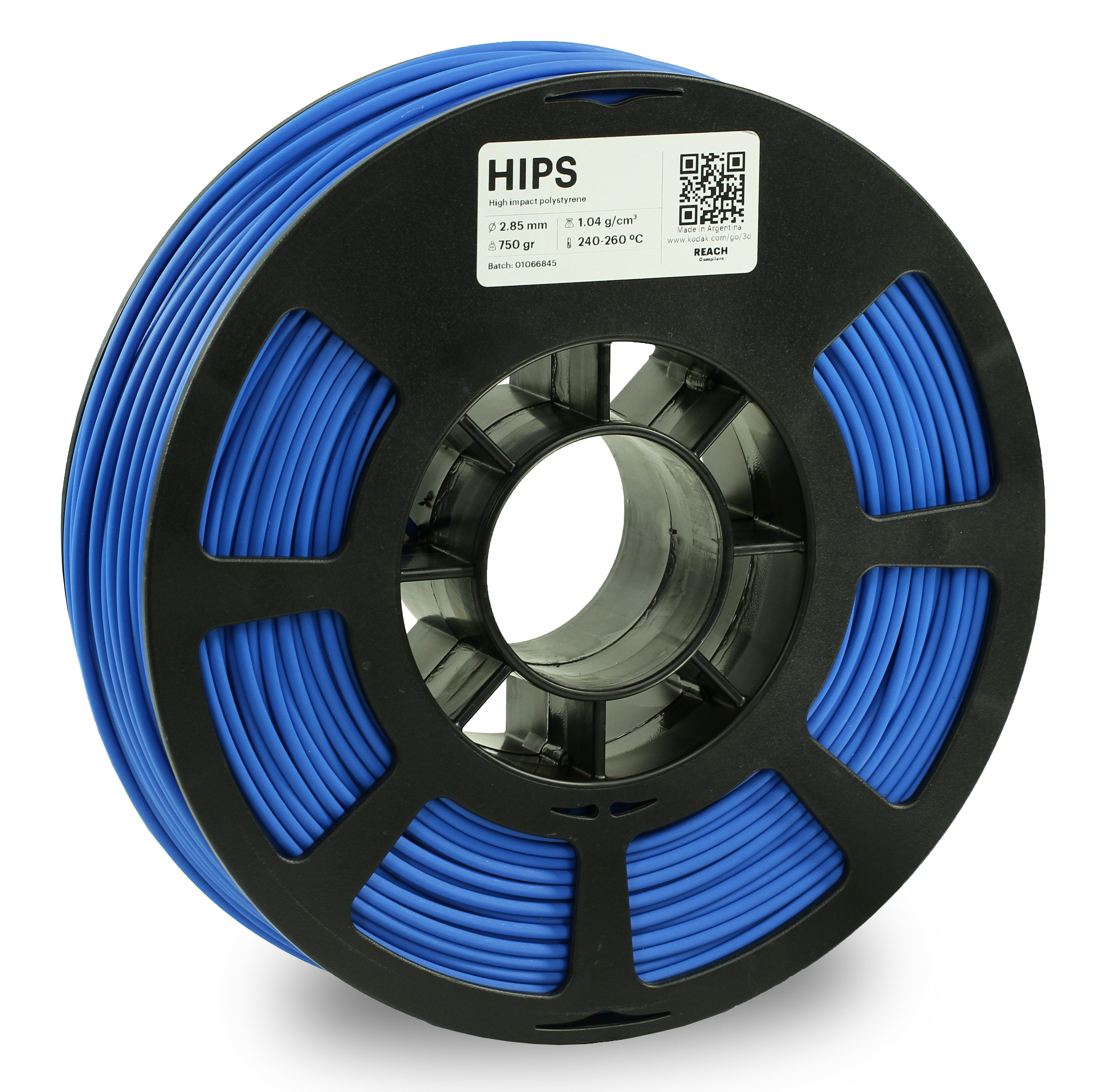 Kodak 3D Printing HIPS Filament 2.85mm (Blue) - Walmart.com
