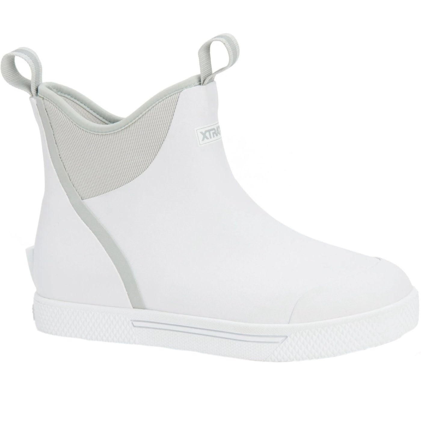 Bota Ankle Deck Xtratuf Wheelhouse de 6 pulgadas, color blanco, talla ...