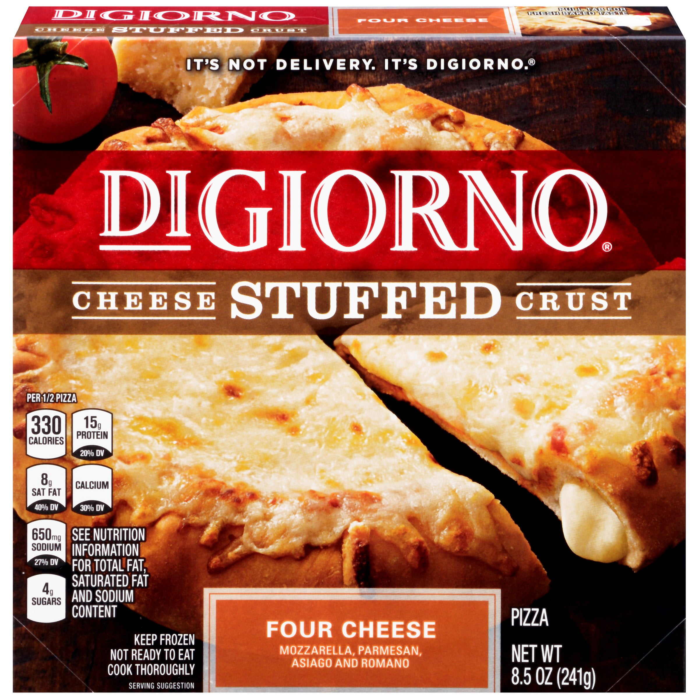 Digiorno Cheese Stuffed Crust Four Cheese Frozen Pizza 85 Oz Box