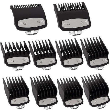 Clipper Guards Cutting Guides For Clipper With Metal Clip(pack Of 10 ...