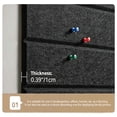 Cork Board Alternative Felt Bulletin Board Tiles,6Pcs Slats Wall ...