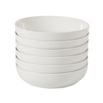 Gibson Home Zen Buffet 6-Piece 41oz Large Pasta Bowls Porcelain Ceramic ...