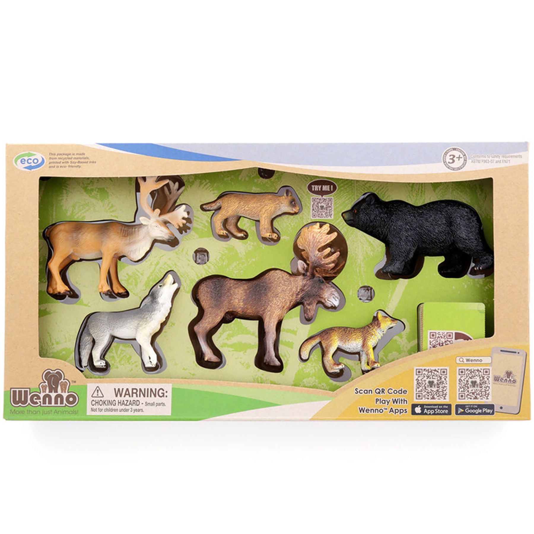 Real North American Forest Animals