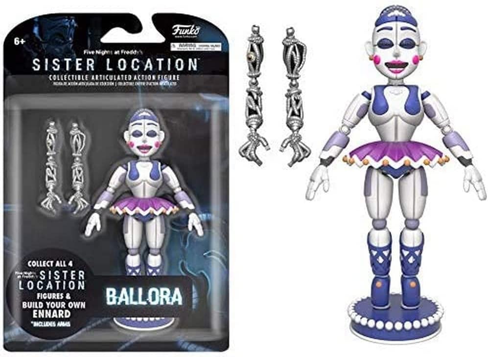Articulated Action Figure FNAF - Ballora Funko Funko Figura Articulada ...