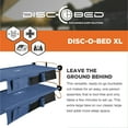 Disc-O-Bed XL Portable Adult Camping Guest Cam-O-Bunk Benchable Double ...