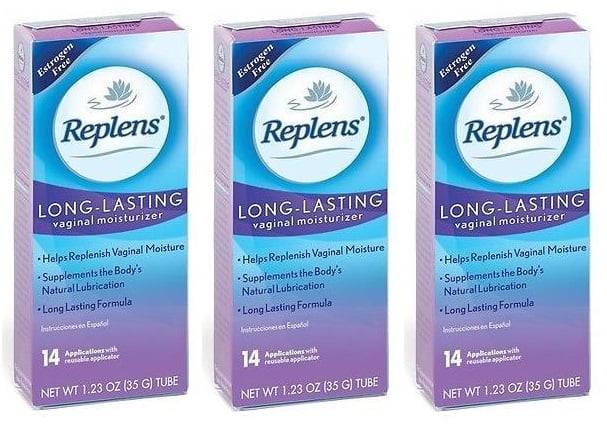 Replens Long Lasting Vaginal Moisturizer, 14 Ct, 1.23 Oz, 3 Pack ...