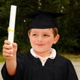 lnmuld Kids' Graduation Gown and Cap Set with Zipper Front Size:2-3 ...