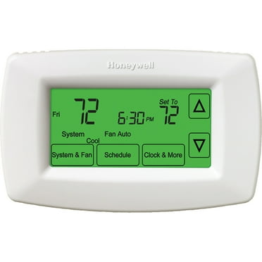 Honeywell RCHT8610WF2006 Lyric T5 Wi-Fi Smart 7 Day Programmable Touchscreen Thermostat with ...