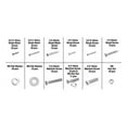347 Pc. Metric Nut And Bolt Hardware Kit - Walmart.com