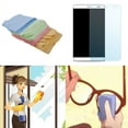 100 Pcs Eyeglasses Microfiber Cleaning Cloth Phone Screen Optical Lens ...