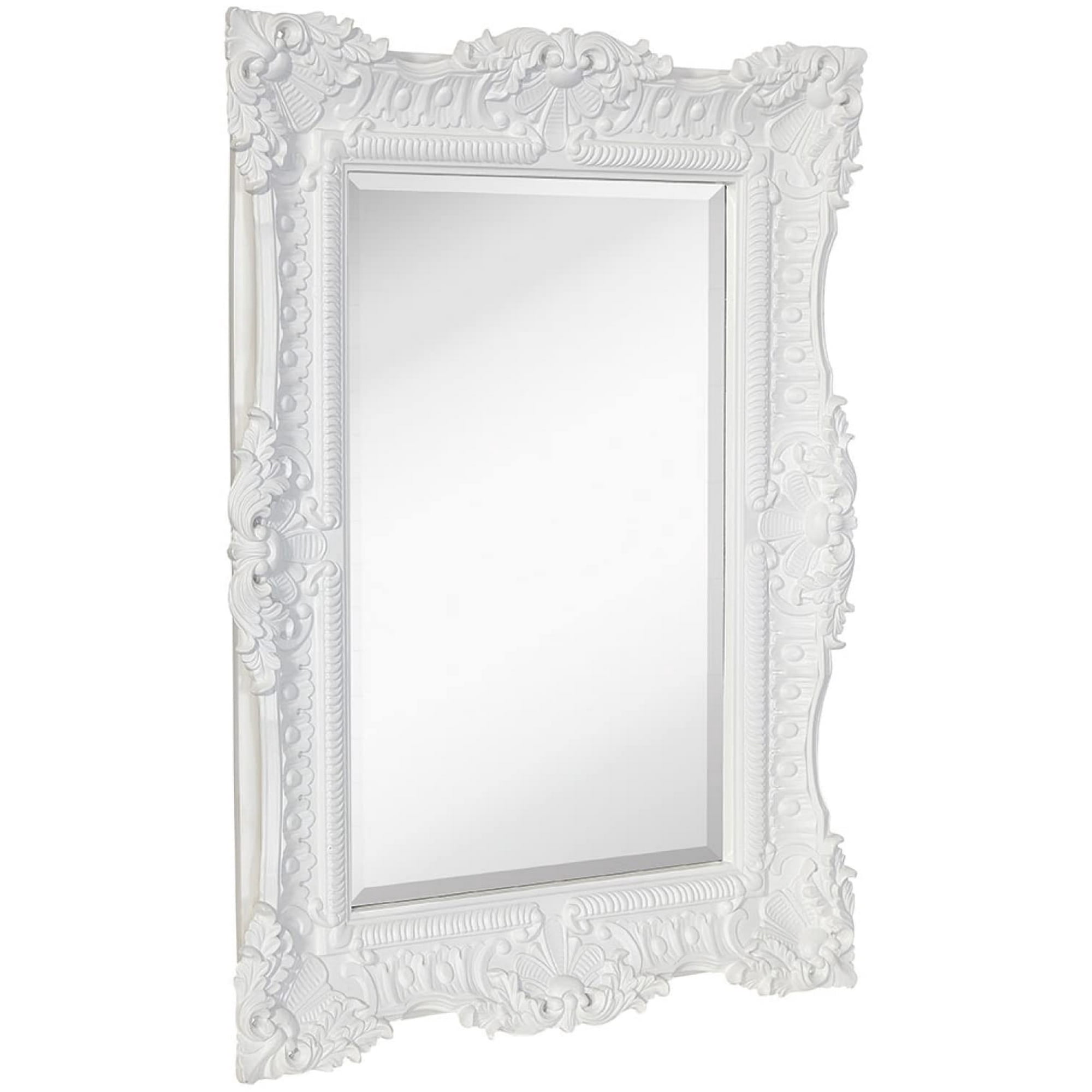 White Ornate Frame