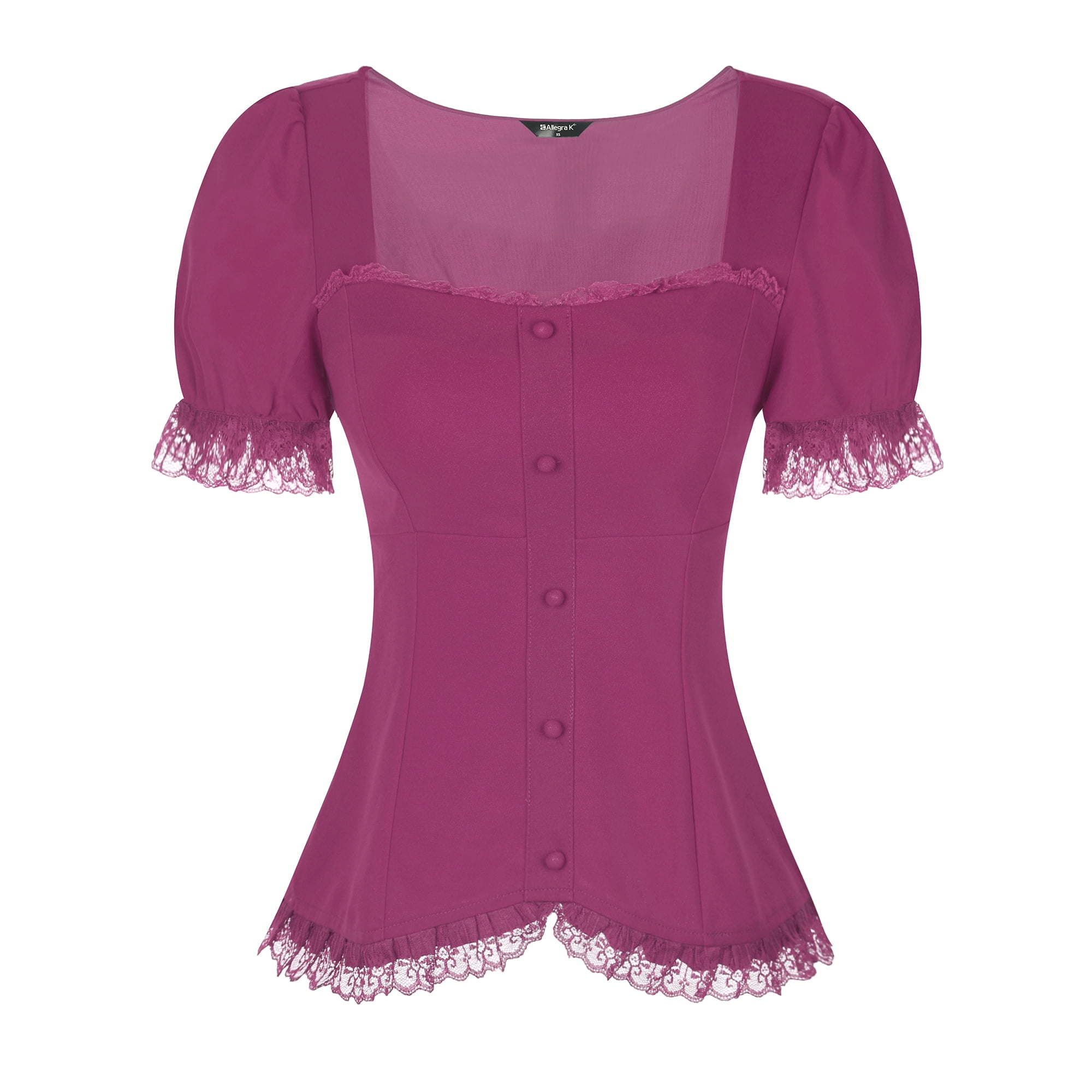 Click here for Inspire Chic Victorian Shirt For Womens Sweetheart... prices