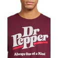 Dr. Pepper Men’s & Big Men’s Graphic Tee Shirt, Sizes S-3XL - Walmart.com
