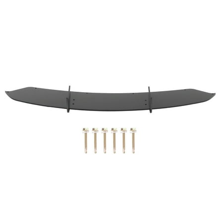 Peahefy Gloss Black For Maxton Style Rear Bumper Diffuser Valance Fit ...