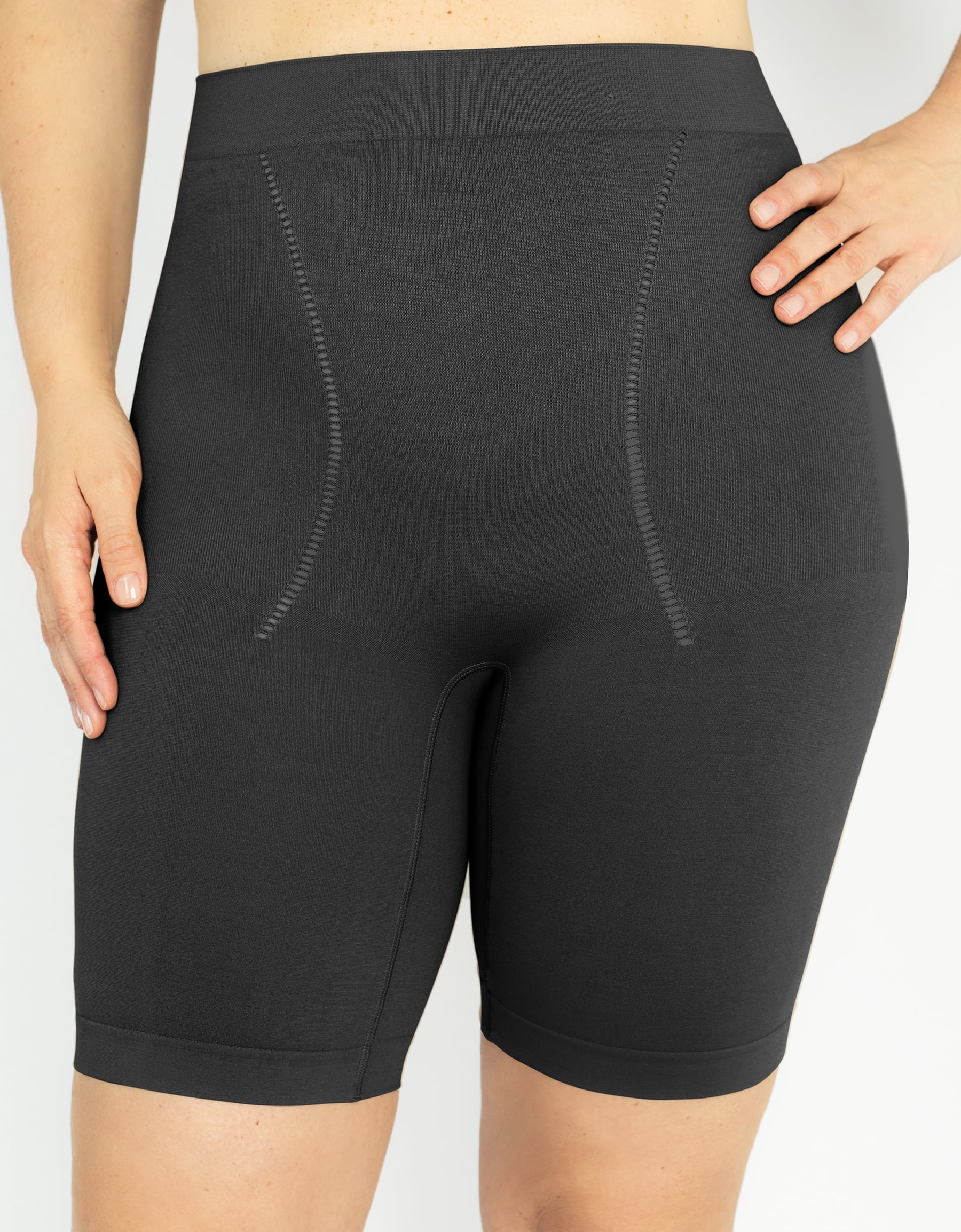 Instant Shaping Women's 2 Pack Seamless Long Leg Shapewear - Walmart.com