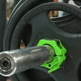 Quick Release Green Dumbbell Clips, SIISLL Standard Barbell Clamps and ...