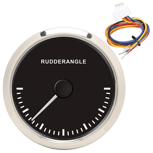 Rudder Angle Meter,3-3/8in Rudder Angle Indicator Rudder Angle ...