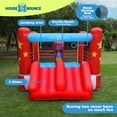 House of the Bounce Kids' Boxing Ring Inflatable Bounce House ...