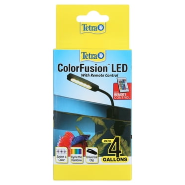 Tetra LED Hood, Low-Profile Aquarium Hood with Hidden Lighting ...