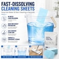 100 PCS Multi-Effect Floor Cleaning, Water-Soluble Floor Cleaning ...