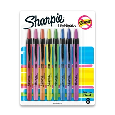 Sharpie Tank Highlighters, Chisel Tip, Assorted Color Highlighters ...