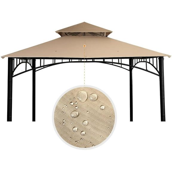 Garden Winds Replacement Canopy Top Cover for ShelterLogic Redwood ...
