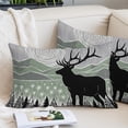 Black Elk Throw Pillow Cover 20 x 36 Inch Decorative Pillow Cover Farm ...
