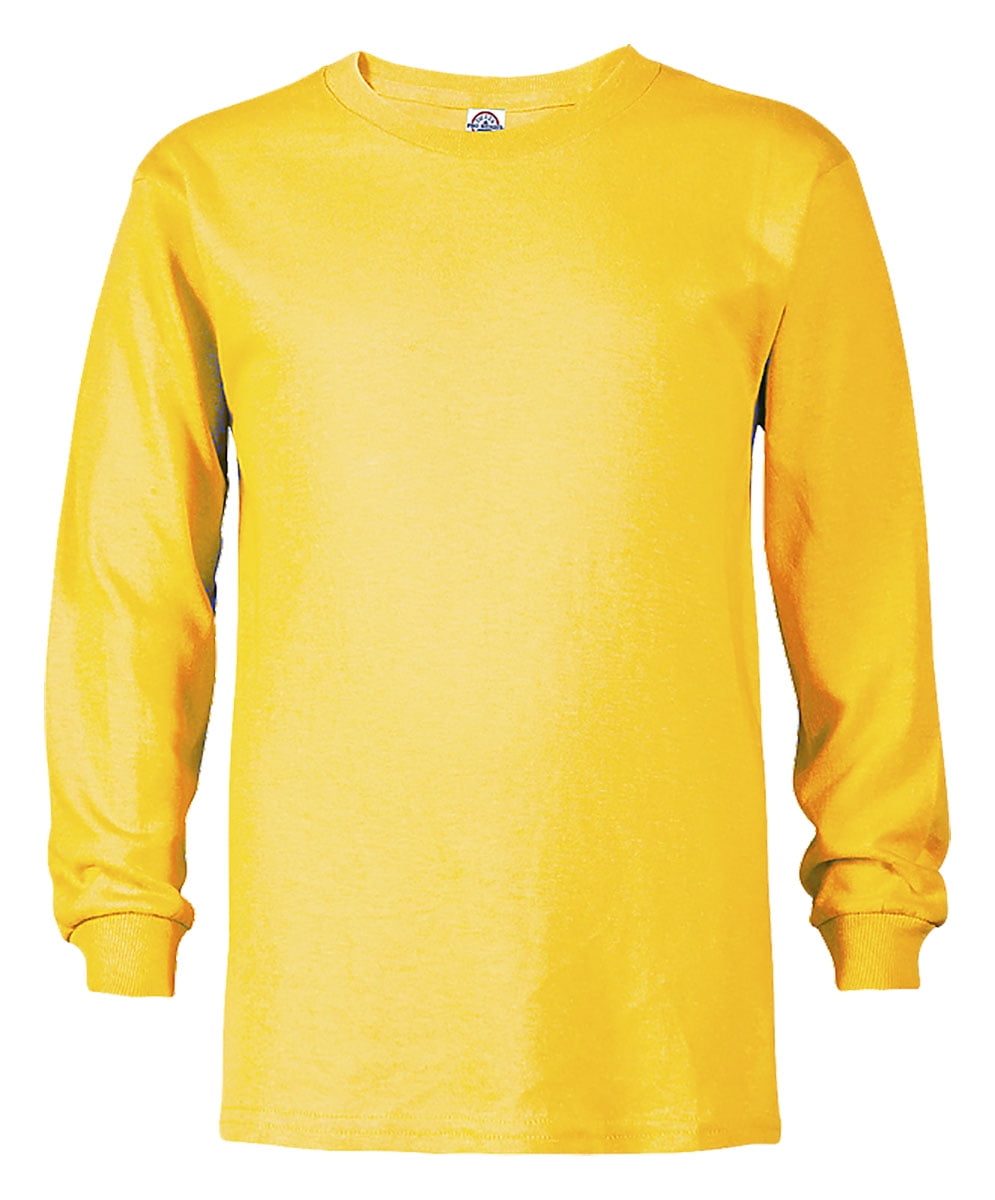 Delta Pro Weight Youth 5.2 oz Regular Fit Long Sleeve Tee - Walmart.com