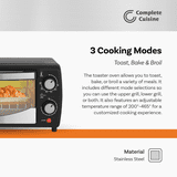 Open Box CC-TOV4400 9-Liter Countertop Toaster Oven for Baking ...