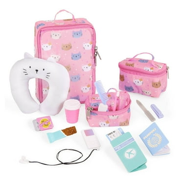 Jupiter Hello Kitty Kids Vanity Set with 7 Accessories for Playtime and ...