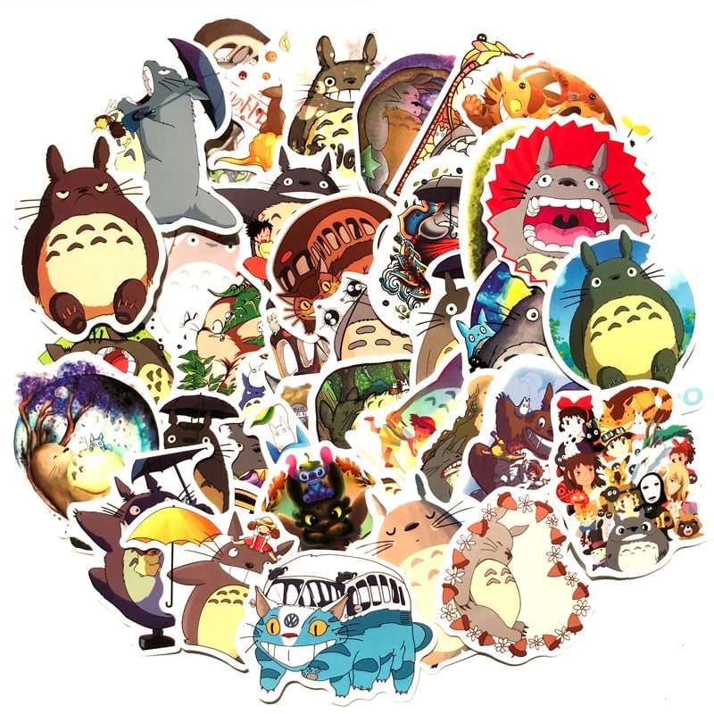 My Neighbor Totoro (Hayao Miyazaki/Studio Ghibli) 50pc Sticker Set ...