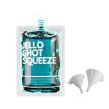 Tipsy Umbrella JELLO SHOT SQUEEZE Pouches (5OZ) Fillable Disposable ...