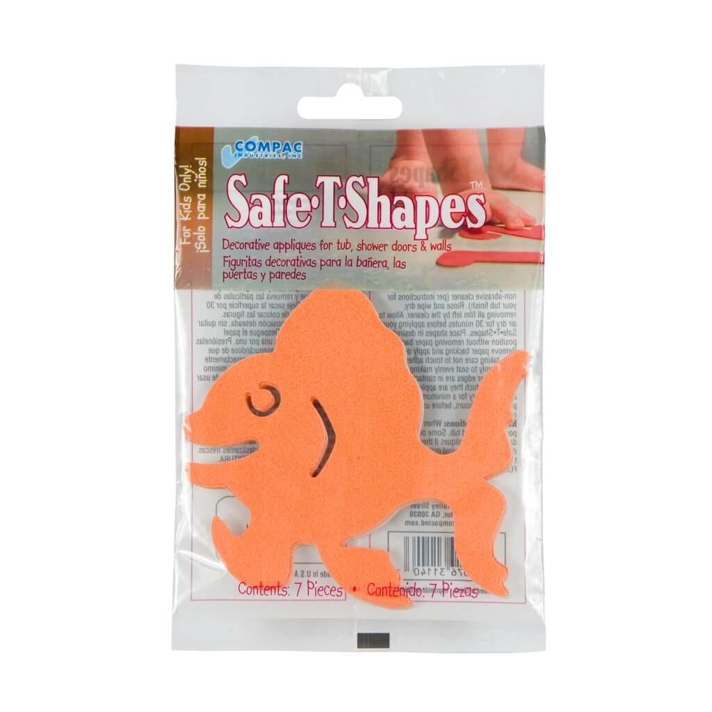Kids Safe-T-Shapes Adhesive Non-Slip Stickers Bath Appliques to Help ...