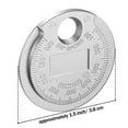 Agiufgs Spark Plug Gauge, Coin-Shaped Design for Easy One-Hand ...
