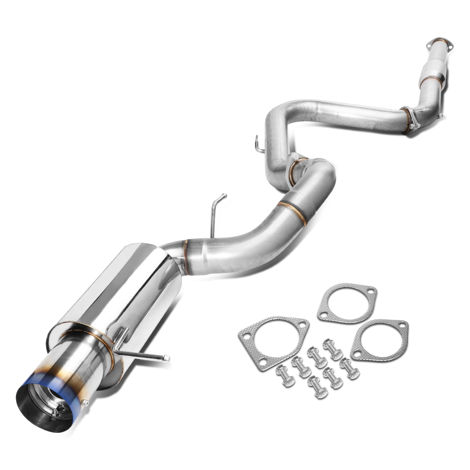 DNA Motoring CBE-ME00V6-BT For 2000 to 2005 Mitsubishi Eclipse Catback ...