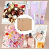 50PCS Gift Boxes Brown Paper Boxes Party Favor Boxes 1.5x1.5x1.5Inches ...