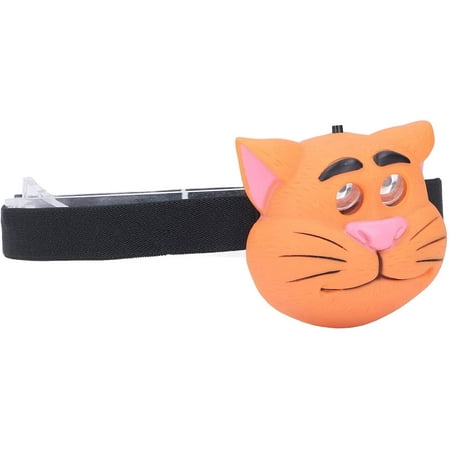 LED Headlight Cute Kids Headlamp Cat Shape Helmet Light 2 Lighting ...