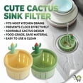 Cactus Sink Strainer Basket, Cactus Kitchen Sink Drain Strainer, 2026 ...