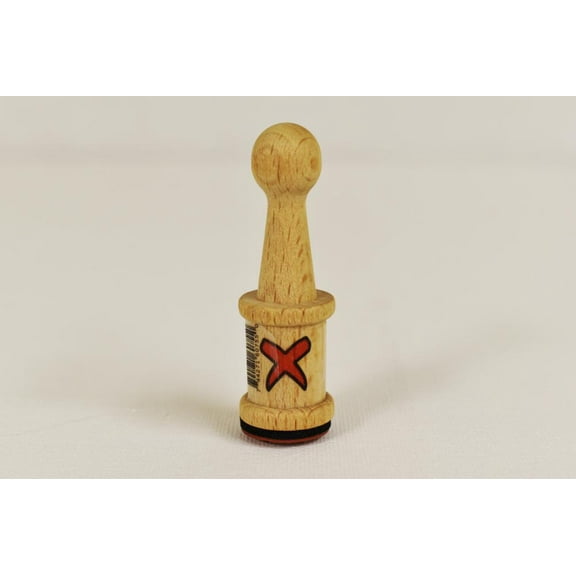 Wooden Rubber Peg Stamp- Top Secret - Walmart.com
