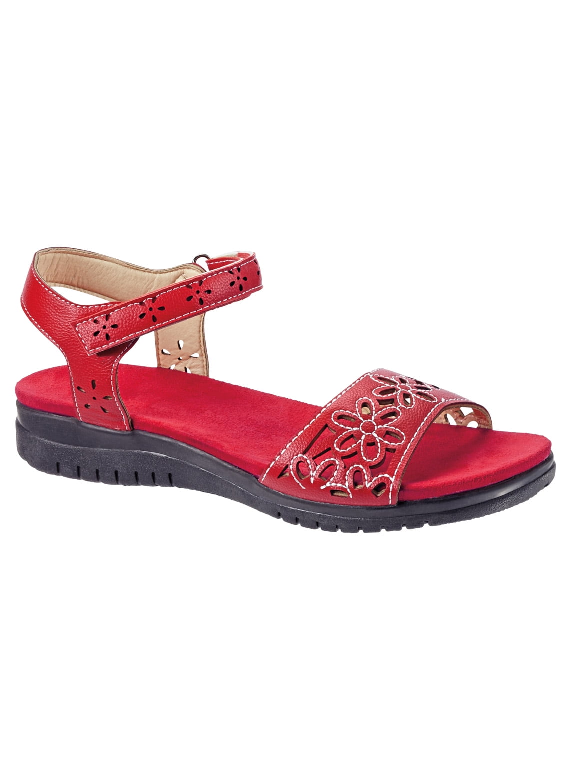Flower Cutout Sandal - Walmart.com