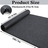 Petoto 3x10 ft. Versatile Commercial Grade Entry Mat - Durable ...