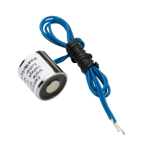 DC 12V 10N 0.02LB/7g Electric Lifting Magnet Electromagnet Solenoid ...