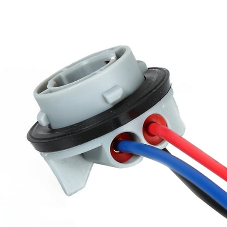 homeholiday 1 Pair 1157 Bulb Sockets Vehicles Auto Pre-wired Plugs 1157 ...