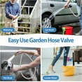 Specilite 50ft 304 Stainless Steel Garden Hose Kink Free Durable