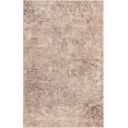Unique Loom Wave Oasis Rug Brown/Beige 6' x 9' Rectangle Abstract ...