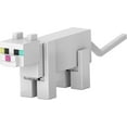 Minecraft Collectible White Cat Action Figure And Accessory With Buildable Portal Piece 325 In